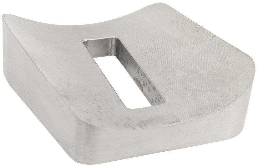 Aeroflow Weld-on Mass Air Flow Sensor Plate - Stainless Steel (AF989-0