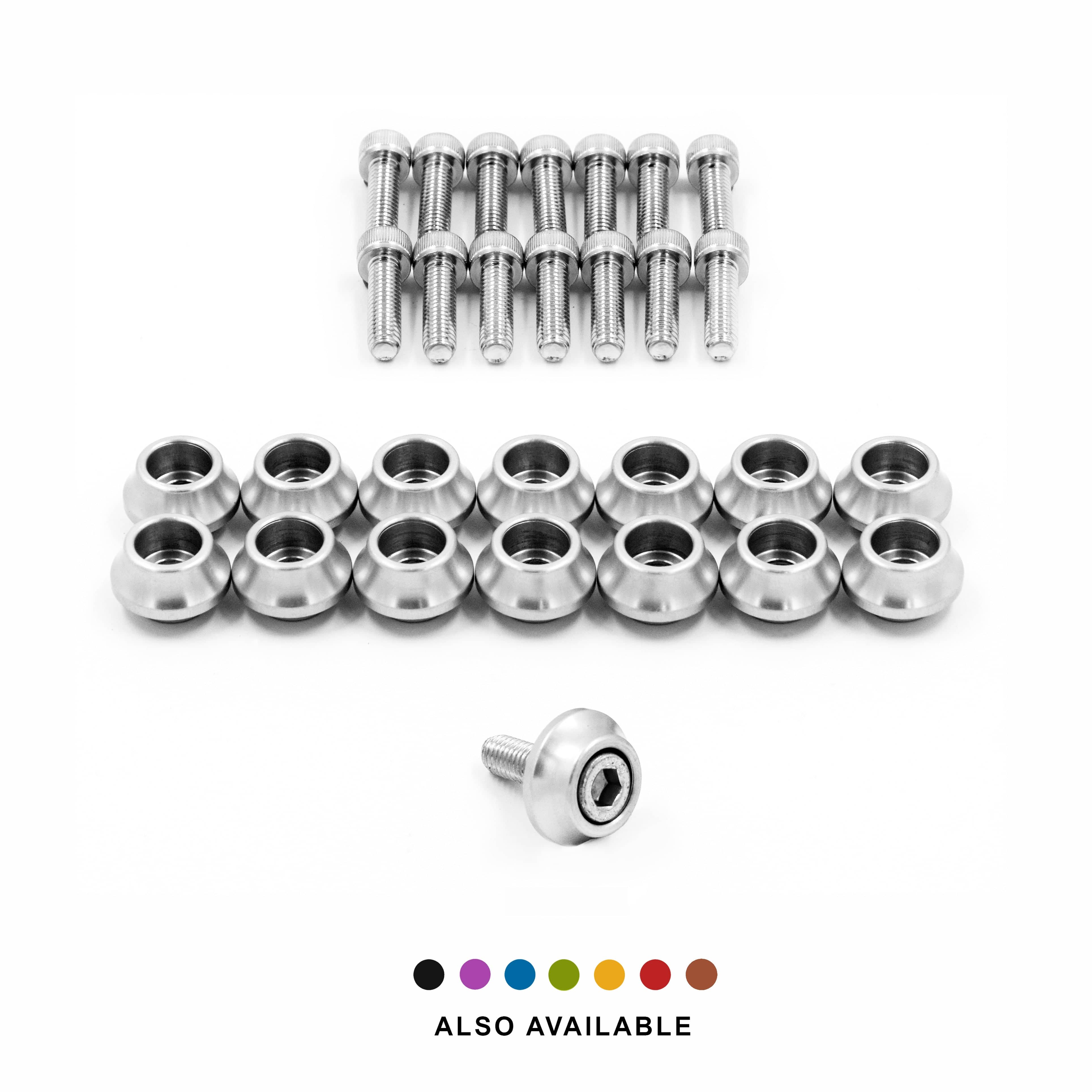 Franklin Rocker Cover Dress-Up Kit for Nissan SR20 072-002-SILVER