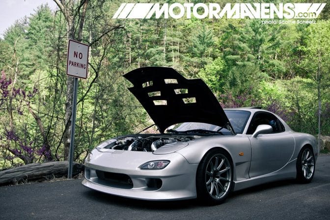 SR Vertex Style Front Bumper For Mazda RX7 FD