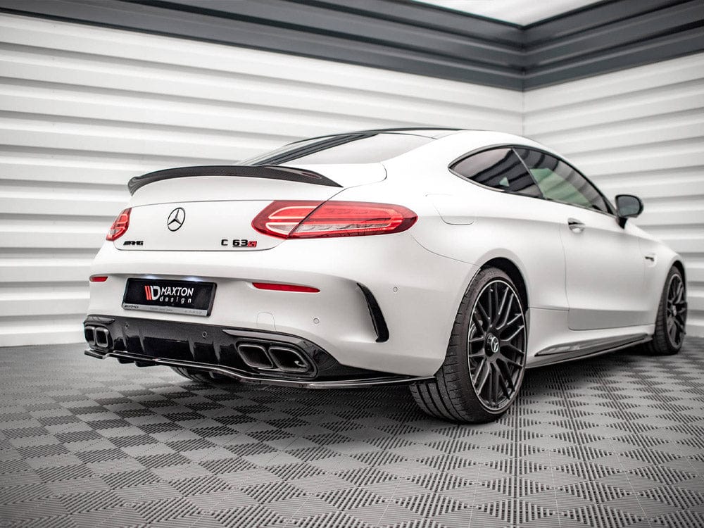 Central Rear Splitter (Vertical Bars) Mercedes-AMG C 63AMG Coupe AMG A