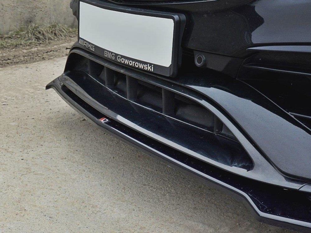 Front Splitter V.2 Mercedes CLA 45 AMG C117 (Facelift) 2017-UP Maxton