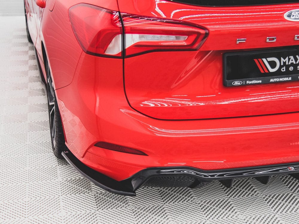 Rear Side Splitters V.3 Ford Focus ST-Line Estate Mk4 2018- Maxton Des